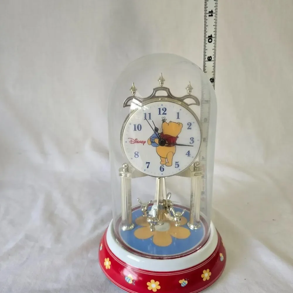 Disney | Accents | Disney Winnie The Pooh Anniversary Clock Porcelain ...
